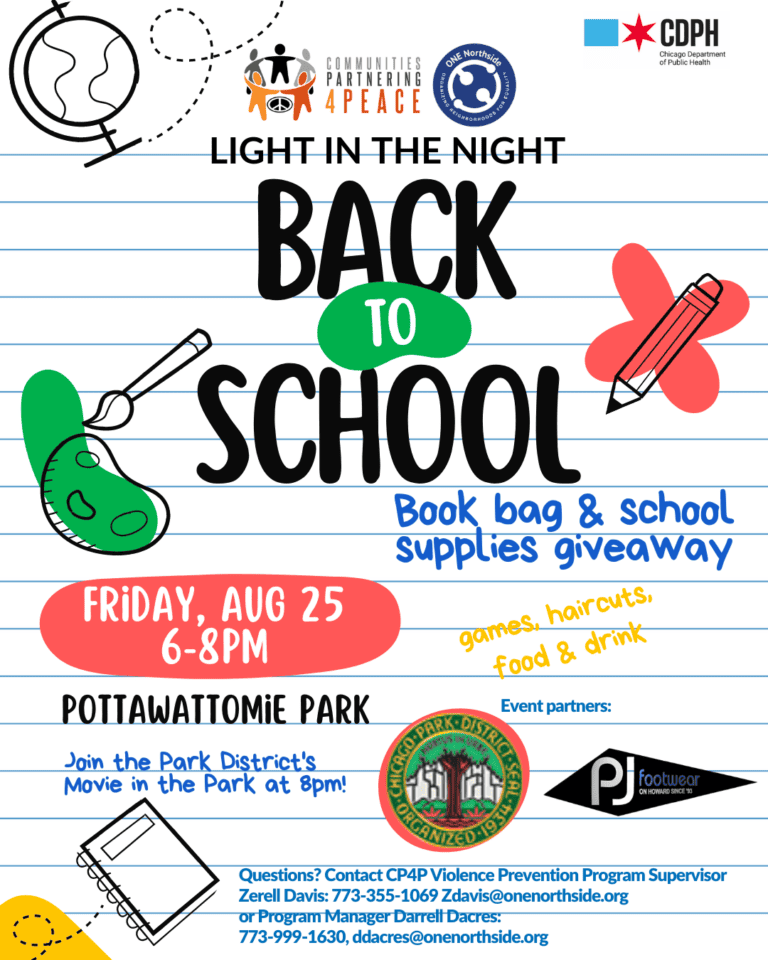 Back to School Event - Metropolitan Peace Initiatives