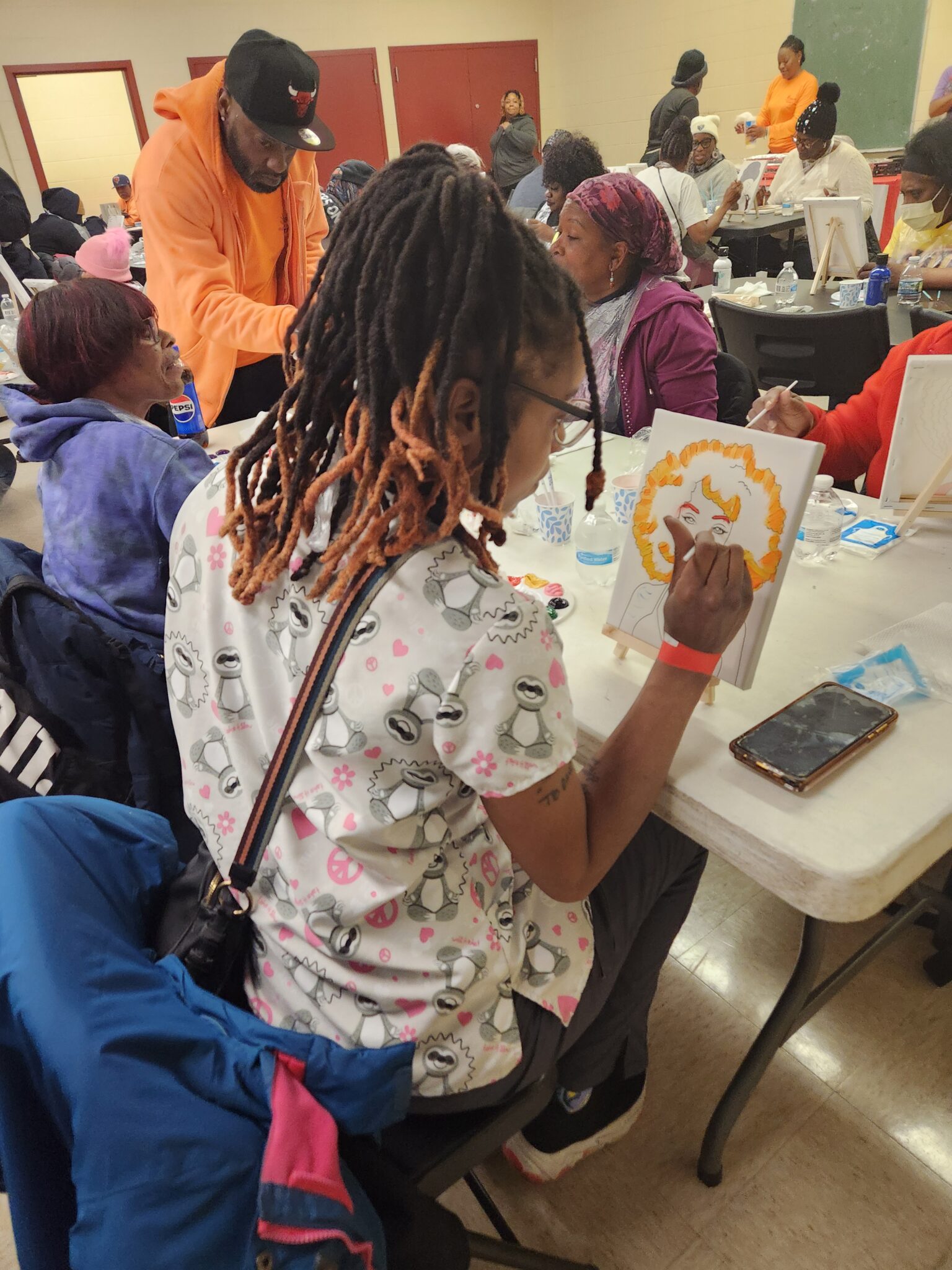 Sip, Paint & Connect: Target Area Development Hosts Creative Night at ...